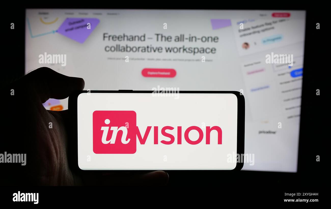 Invision workspace hi-res stock photography and images - Alamy