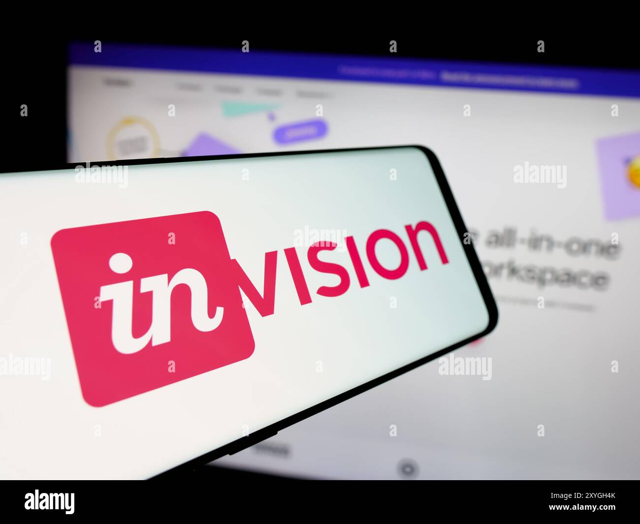 Invision workspace hi-res stock photography and images - Alamy