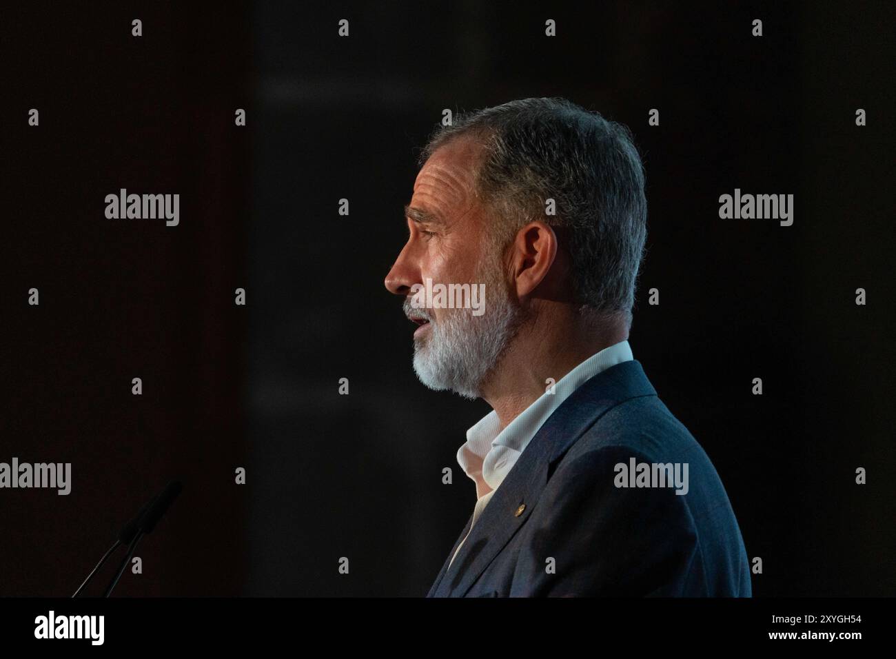 Institutional inauguration of the 37th America's Cup in Barcelona with ...