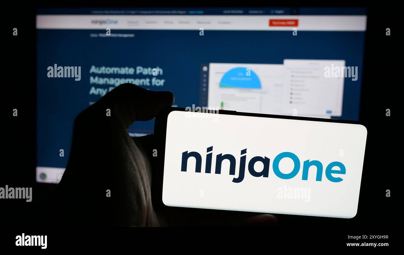 Ninjaone logo hi-res stock photography and images - Alamy