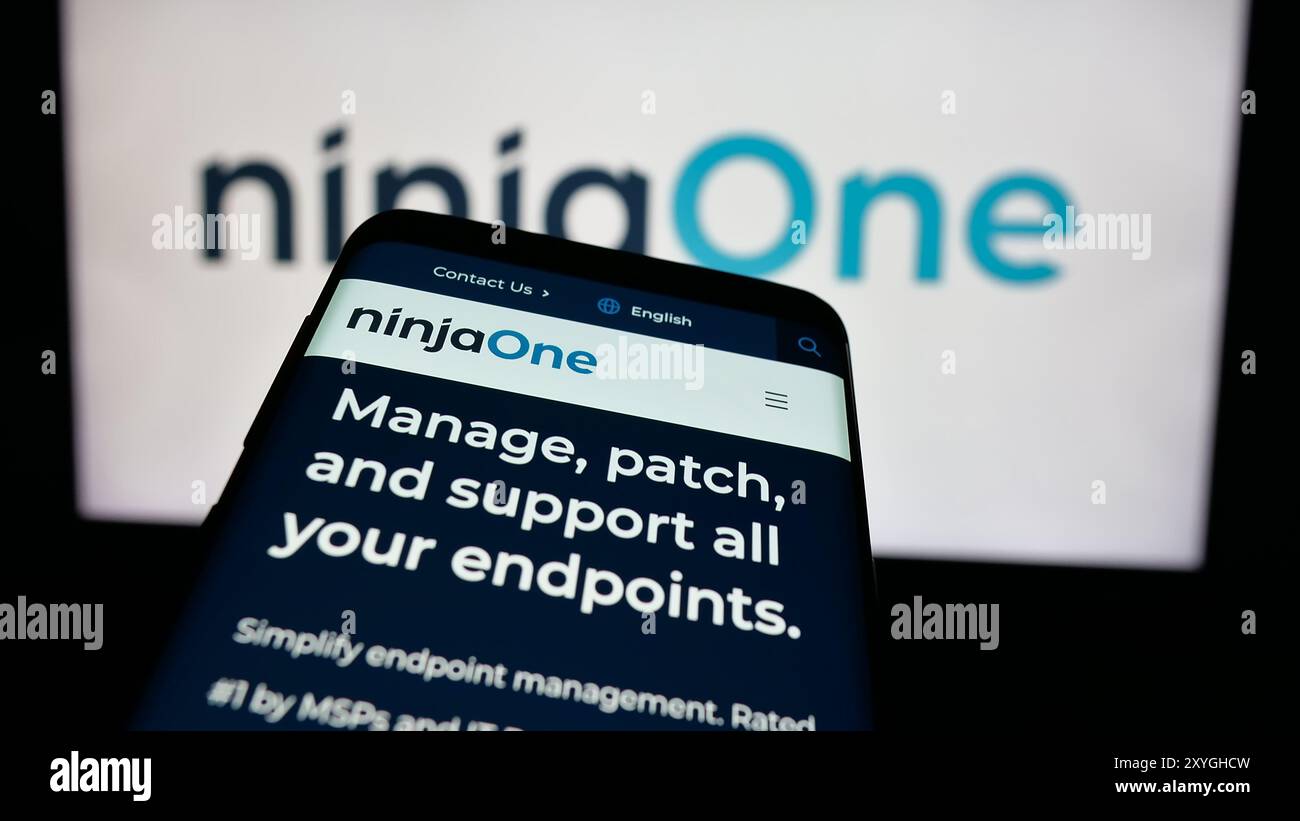 Ninjaone logo hi-res stock photography and images - Alamy