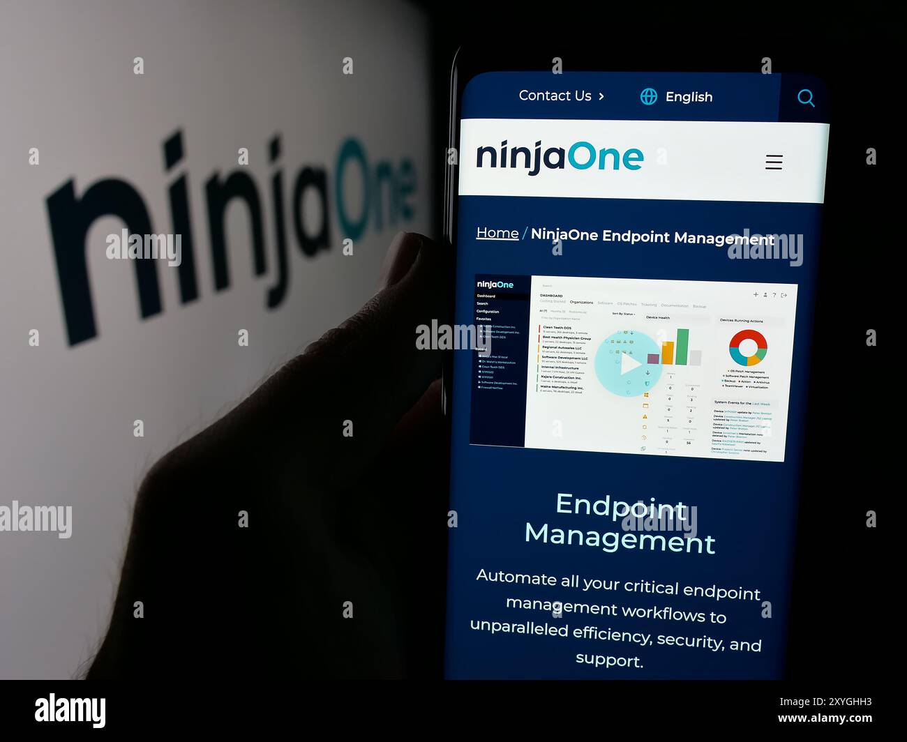 Ninjaone logo hi-res stock photography and images - Alamy