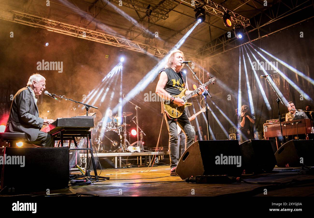 Procol Harum performing live Stock Photo - Alamy