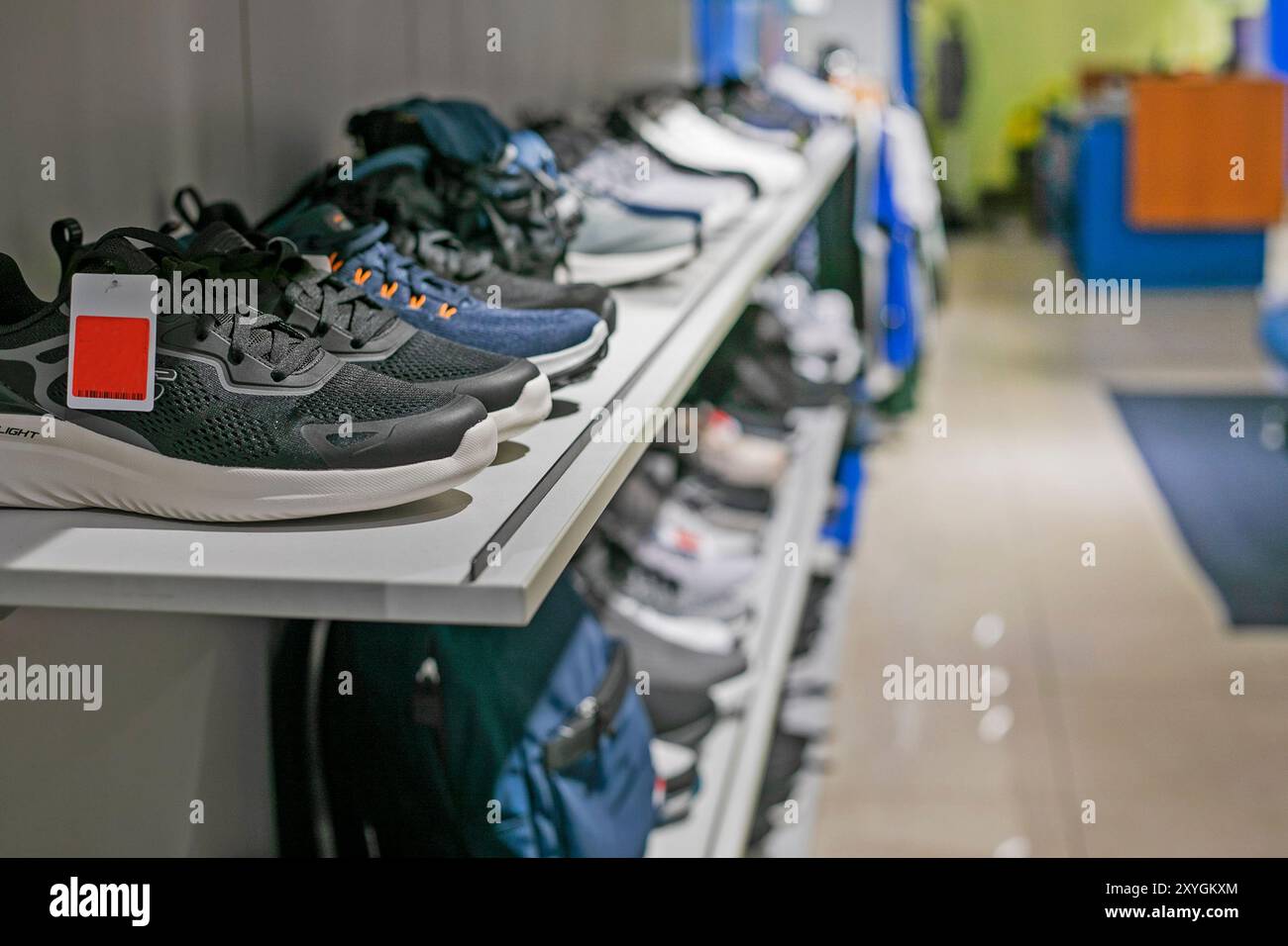 Supermarket shoe section hi-res stock photography and images - Alamy