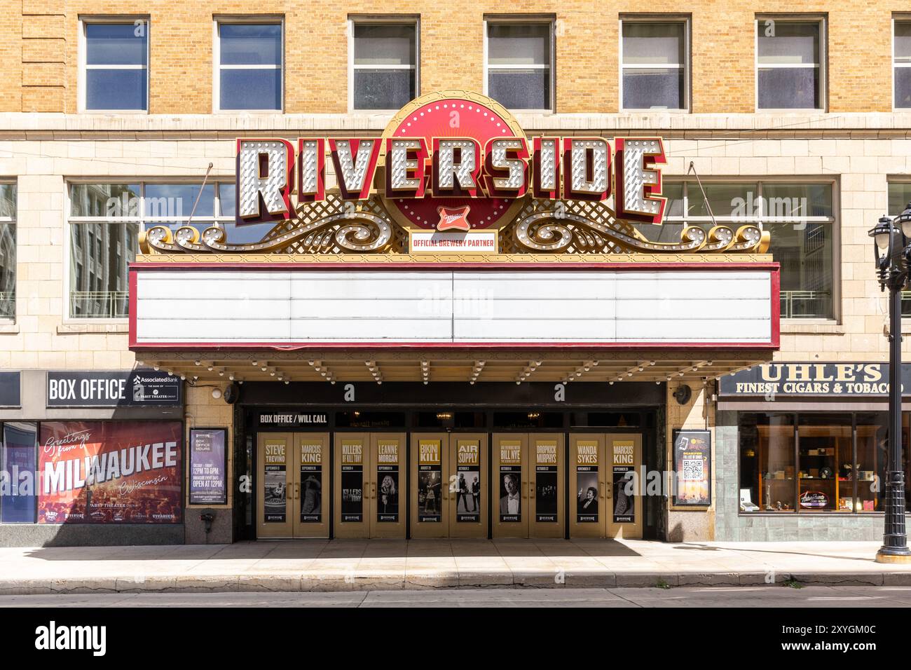 The Riverside Theater is a concert hall in downtown Milwaukee that was ...