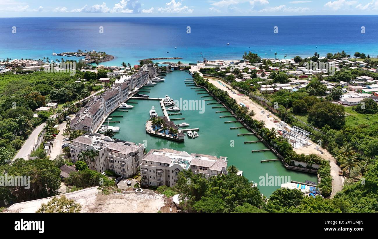 Barbados port aerial hi-res stock photography and images - Alamy
