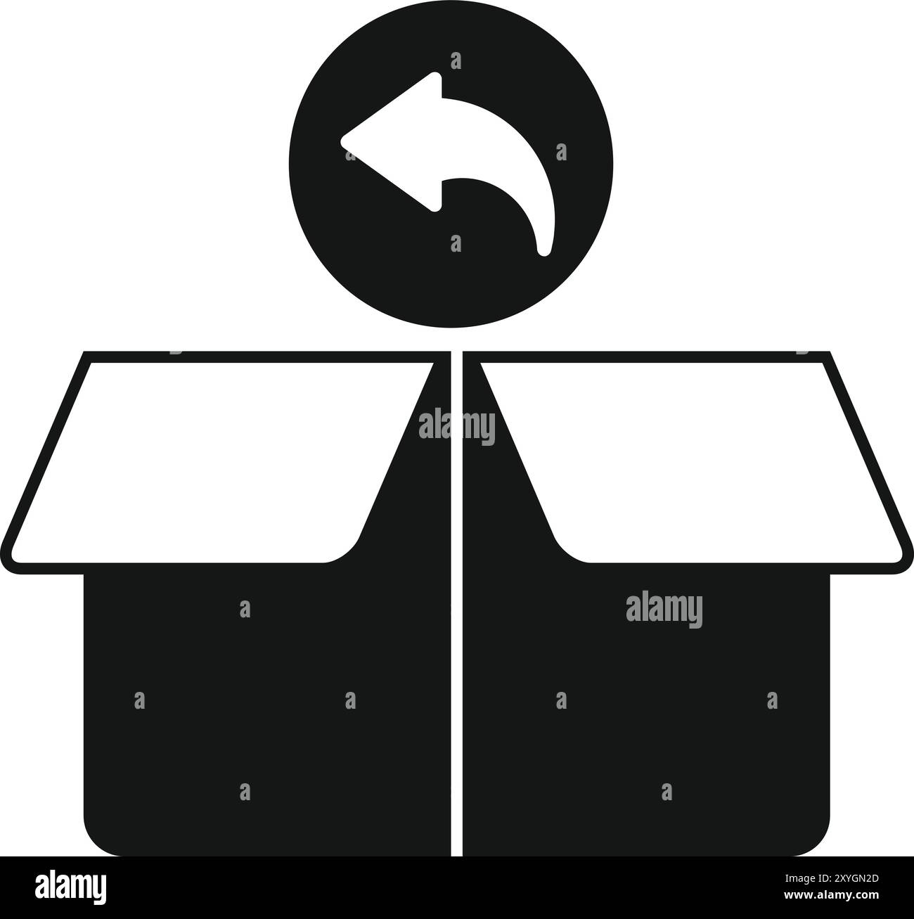 Back of warehouse Stock Vector Images - Alamy