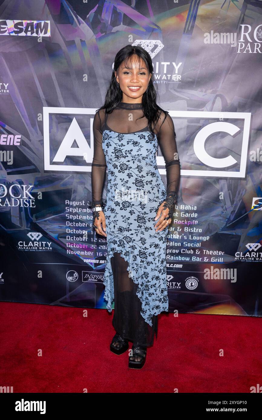 Los Angeles, USA. 28th Aug, 2024. Rock Singer Quill G. attends ADIL C ...