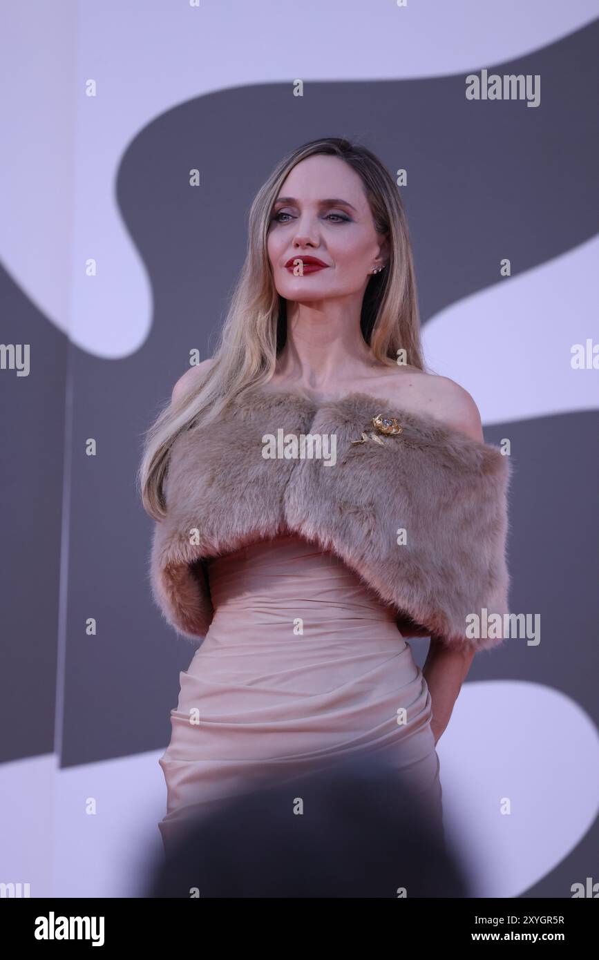 Venice 29th August 2024 on the Lido for the world premiere of Maria ...