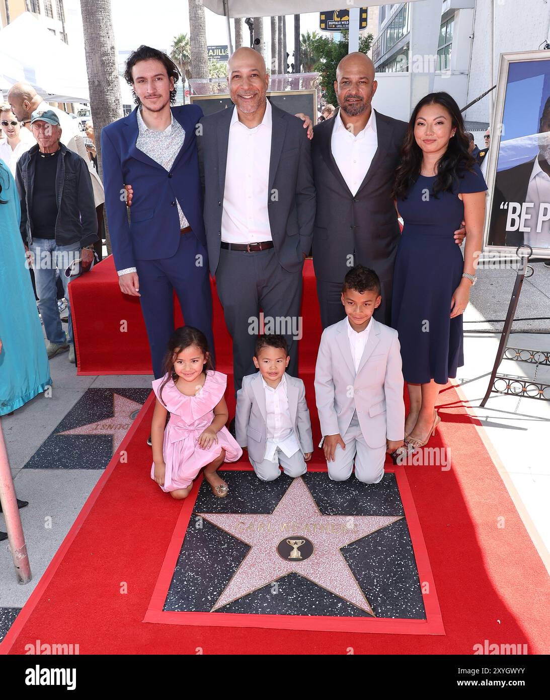 Hollywood, USA. 29th Aug, 2024. Matthew Weathers, Jason Weathers ...