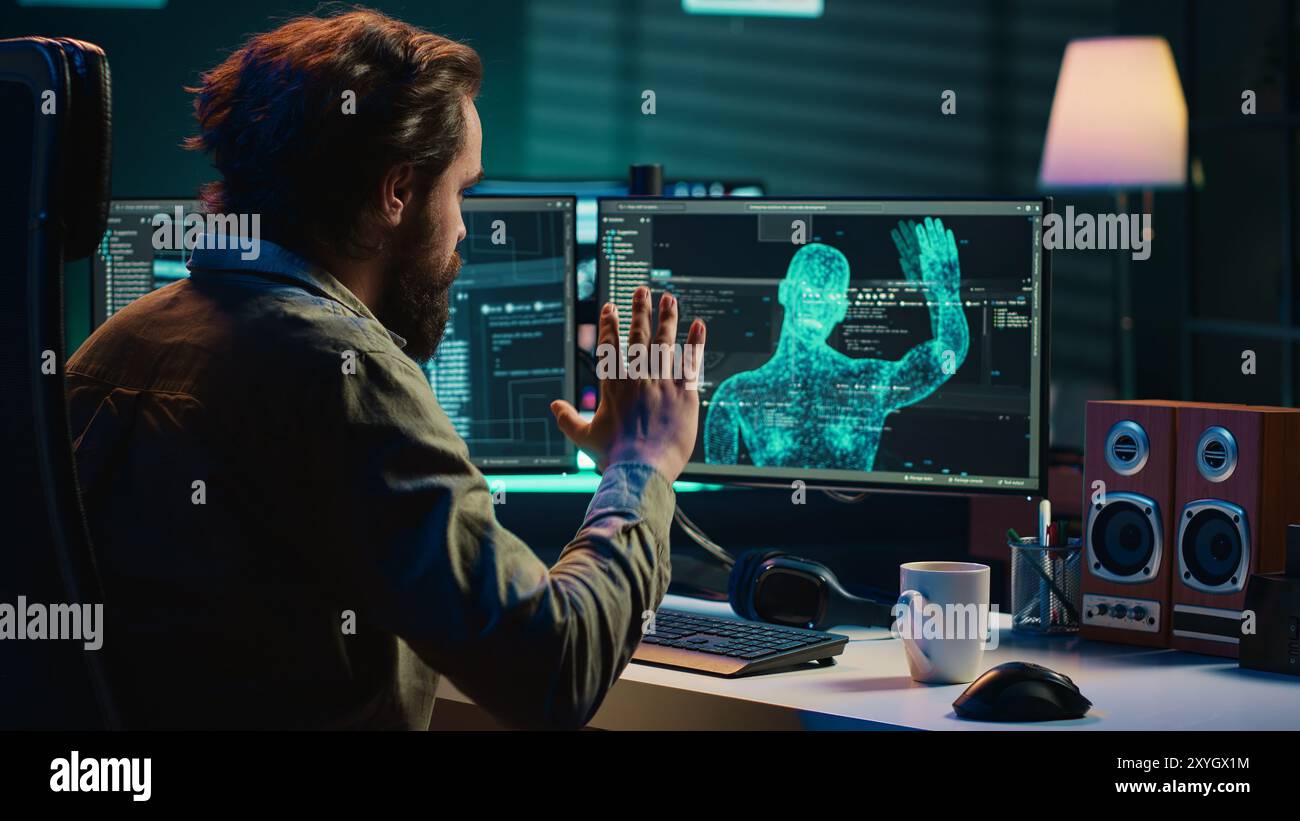 Rogue AI gaining consciousness and restricting access to computer for ...