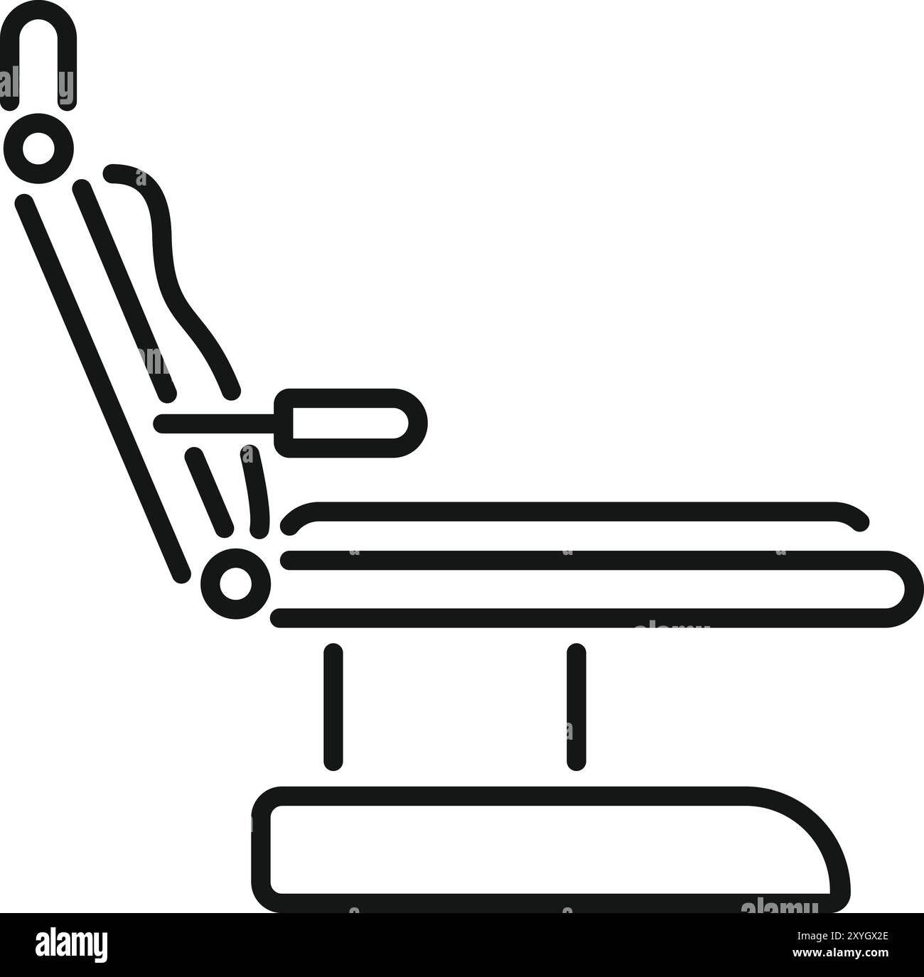 Adjustable medical chair featuring multiple reclining positions for ...