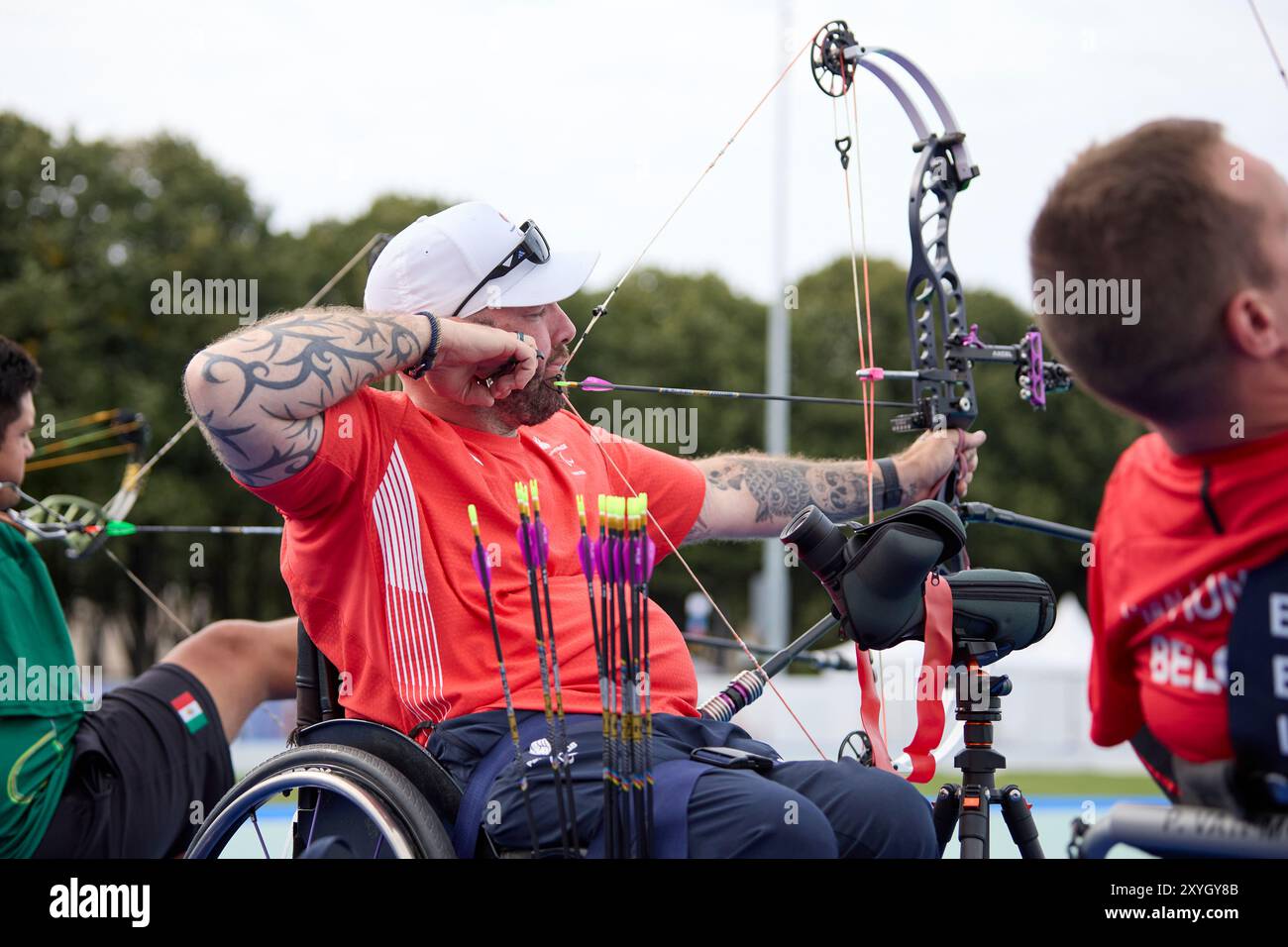 29th August, 2024, Paris, France. Nathan Maqueen of Great Britain in ...