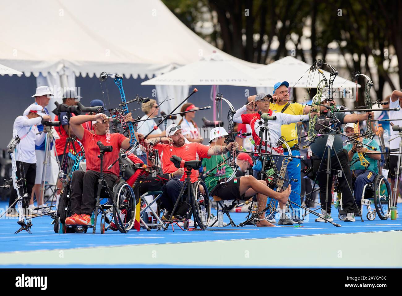 29th August, 2024, Paris, France. Nathan Maqueen of Great Britain in ...