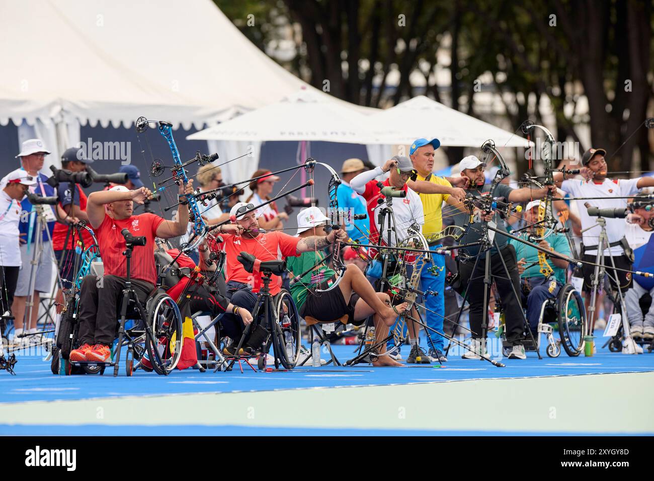 29th August, 2024, Paris, France. Nathan Maqueen of Great Britain in ...