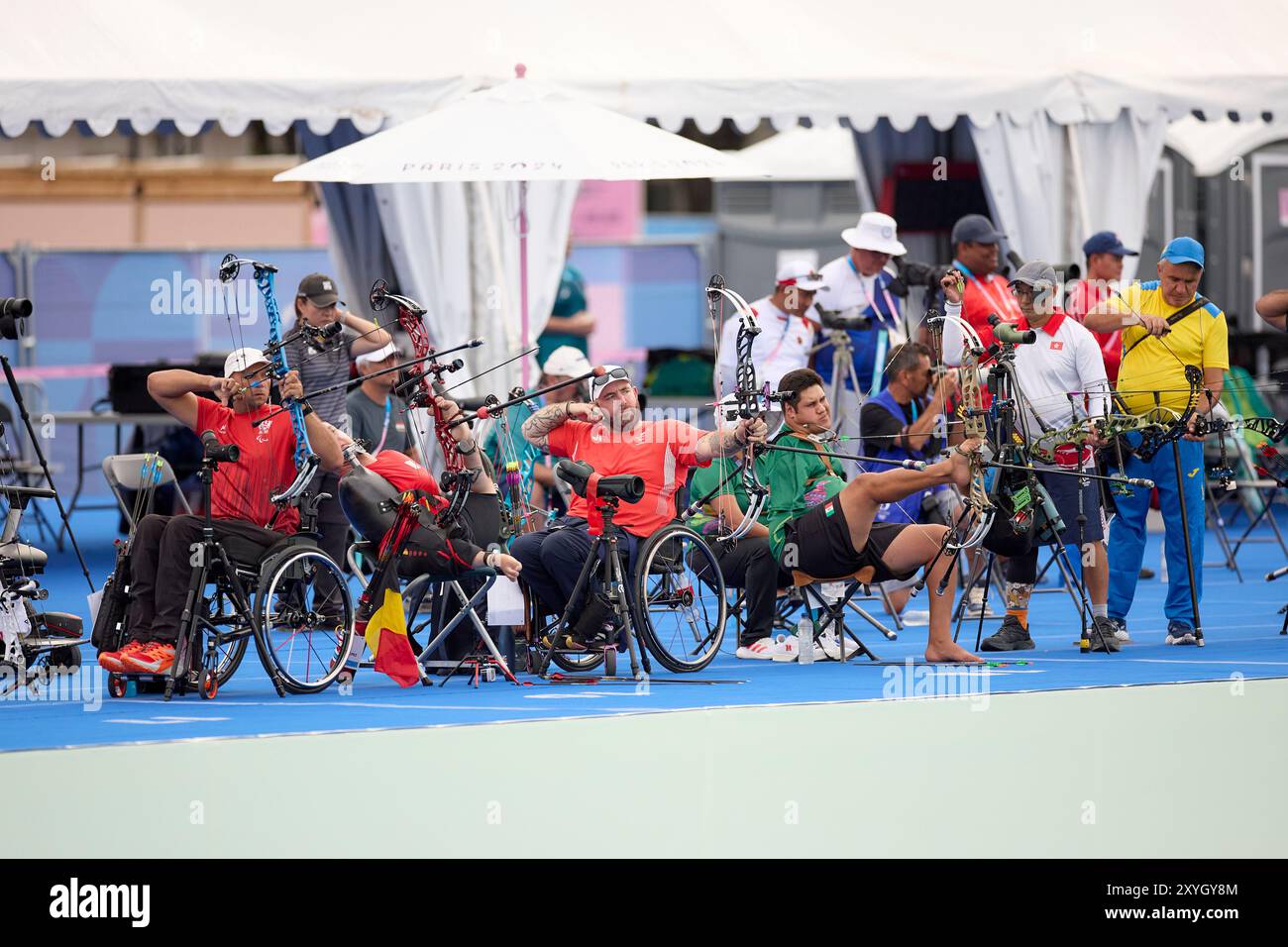 29th August, 2024, Paris, France. Nathan Maqueen of Great Britain in ...