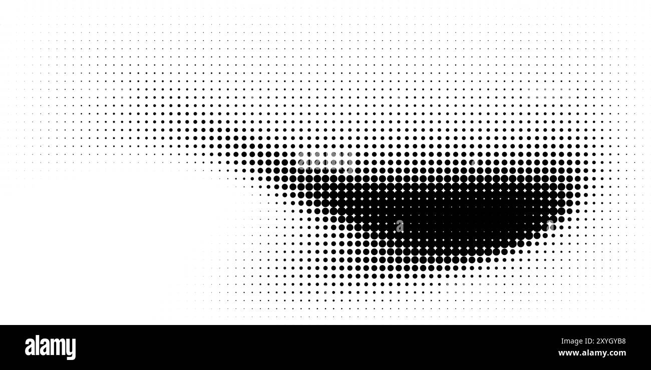 halftone pattern. Halftone dots background. Vector illustration Stock ...
