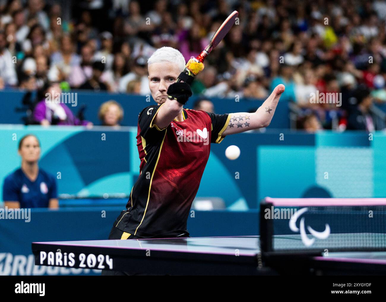 PARIS, FRANCE - AUGUST 29: Stephanie GREBE (GER) (in picture ...
