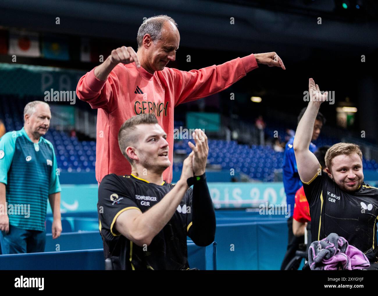 PARIS, FRANCE - AUGUST 29: Valentin BAUS (GER), startclass WK5 and ...