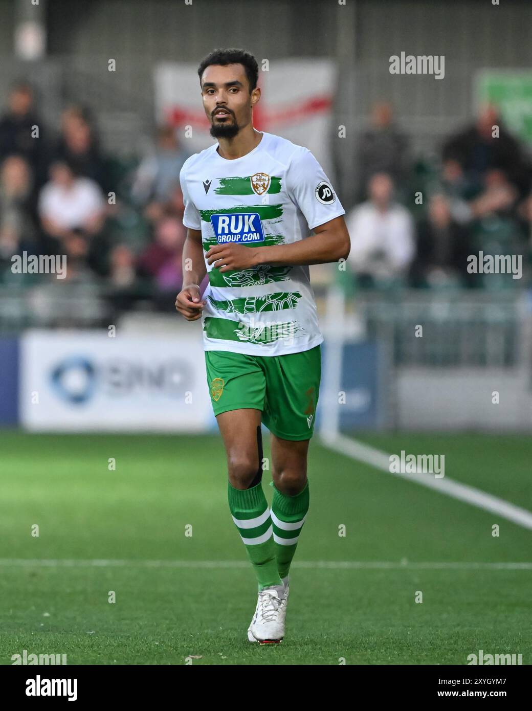 Josh Pask of The New Saints during the UEFA Conference League match The ...