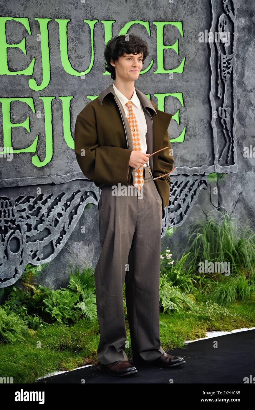 LONDON, UK. 29th Aug, 2024. Arthur Conti attends Beetlejuice ...