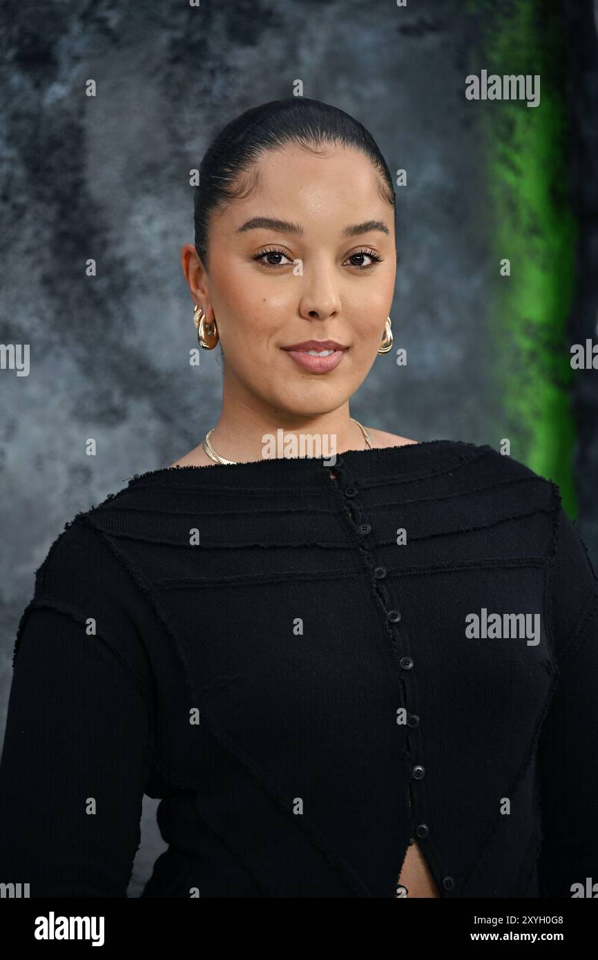 LONDON, UK. 29th Aug, 2024. Grace Carter attends Beetlejuice Beetlejuice - UK Premiere at ...