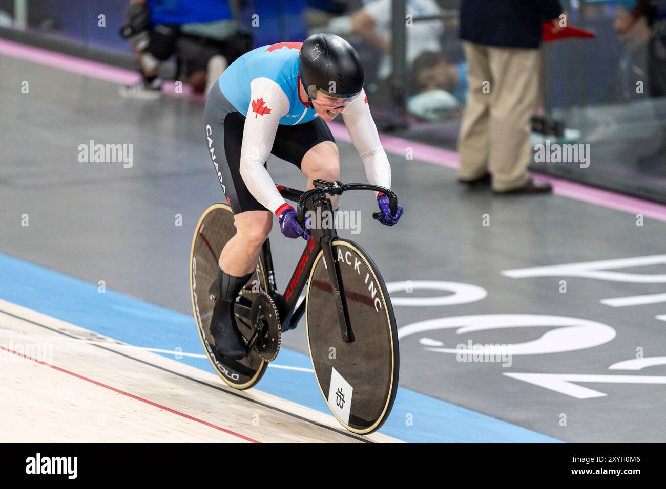 Paris, Barcelona, France. 29th Aug, 2024. Para-cyclist O'BRIEN KATE of ...