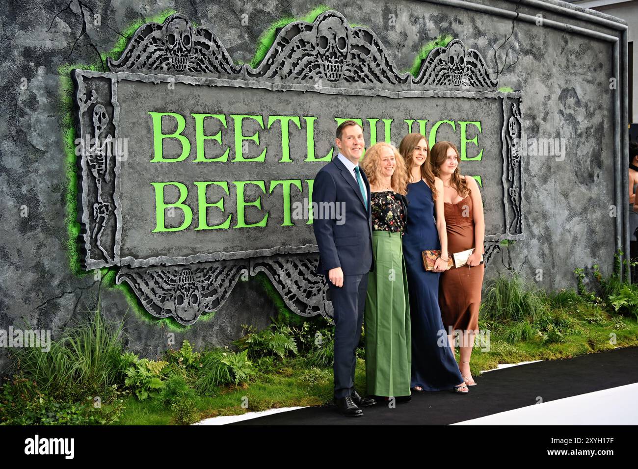 LONDON, UK. 29th Aug, 2024. Miles Millar and guests attends Beetlejuice ...