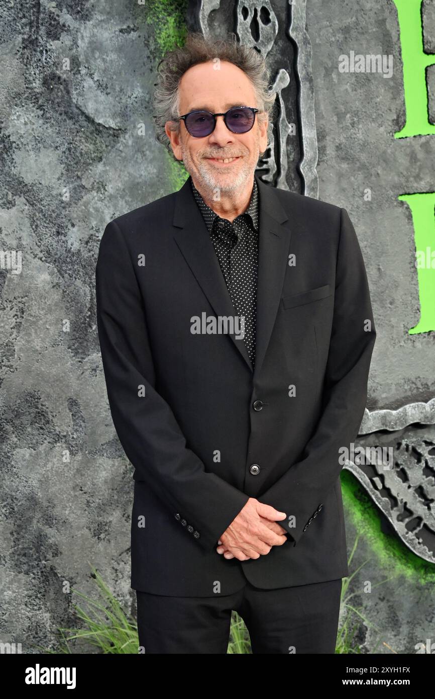 LONDON, UK. 29th Aug, 2024. Tim Burton attends Beetlejuice Beetlejuice ...