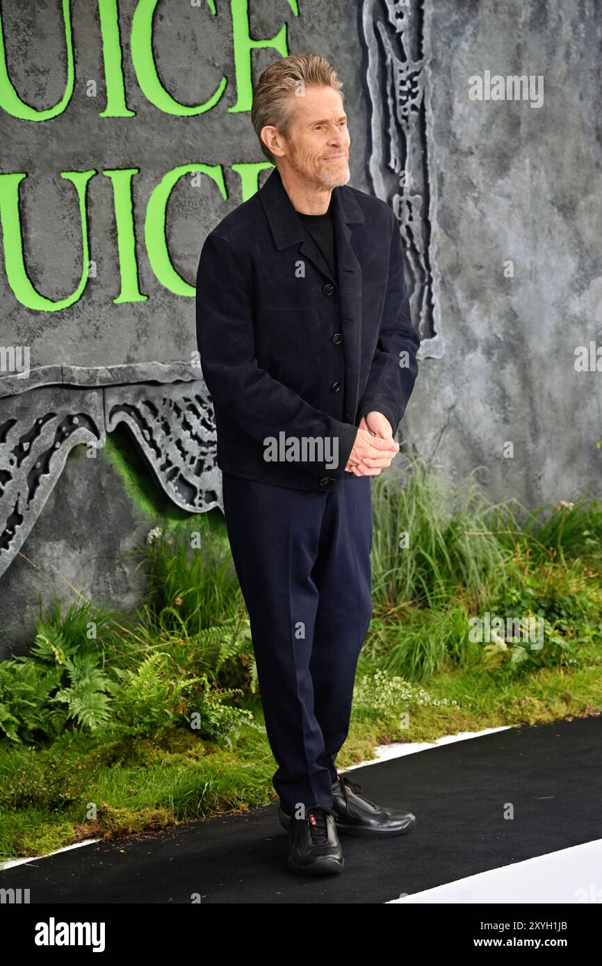 LONDON, UK. 29th Aug, 2024. Willem Dafoe and guests attends Beetlejuice ...