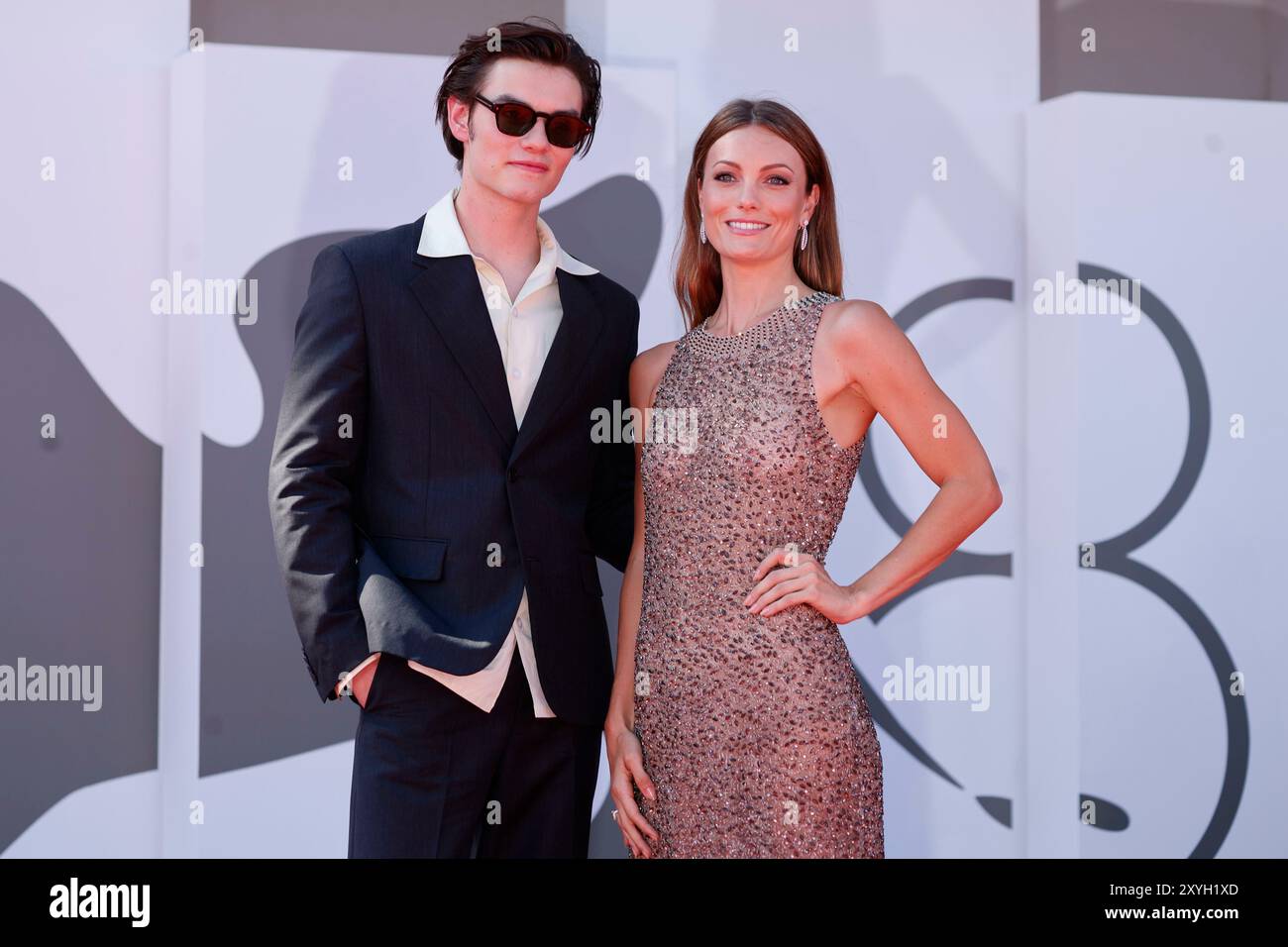 Louis partridge and leila george d onofrio hi-res stock photography and ...