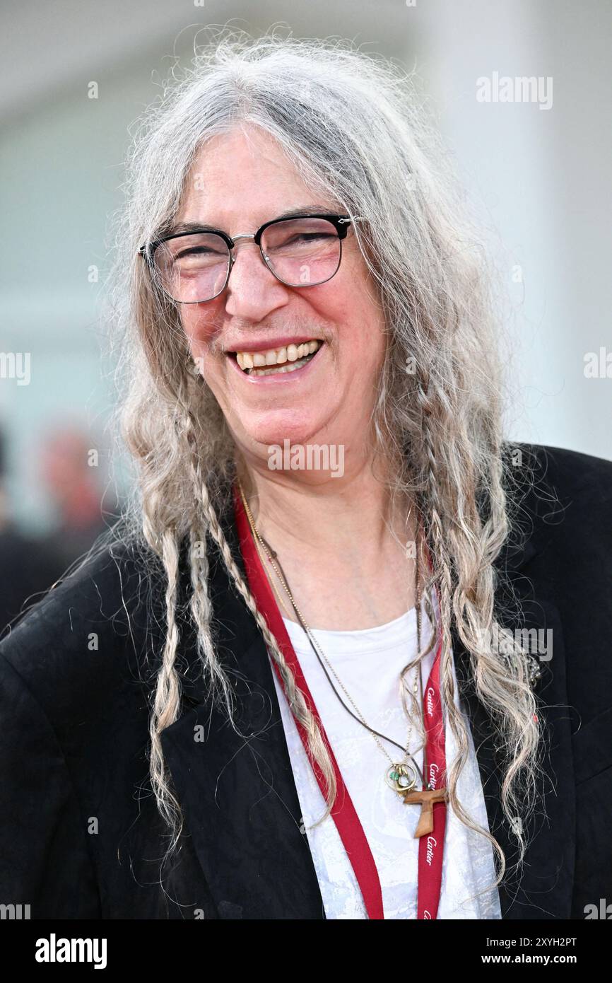 Venice, Italy. 29th Aug, 2024. Patti Smith attending the Maria Premiere ...
