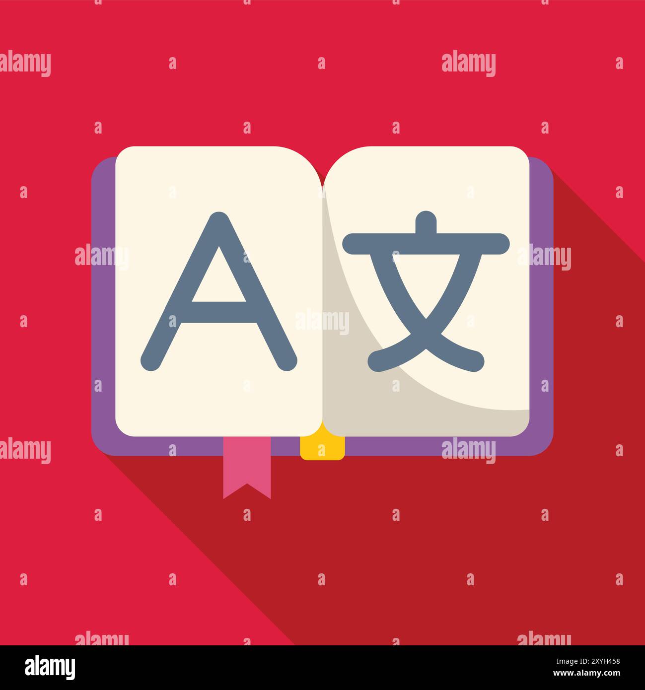 Open dictionary is showing english and chinese letters for translation ...