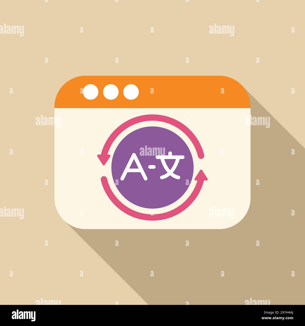 Website translating with translation button showing different languages ...