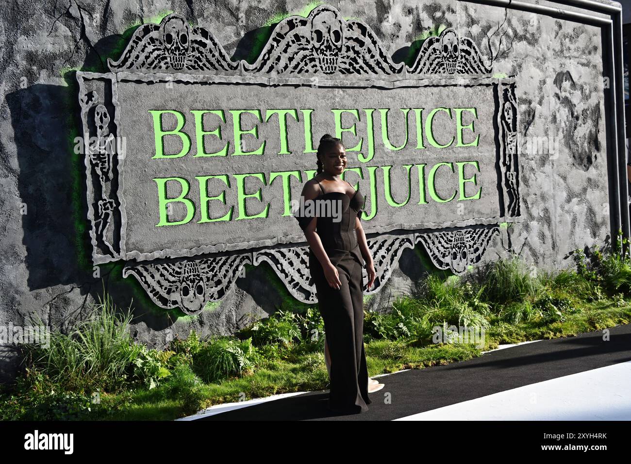 LONDON, UK. 29th Aug, 2024. Clara Amfo at Beetlejuice Beetlejuice - UK ...