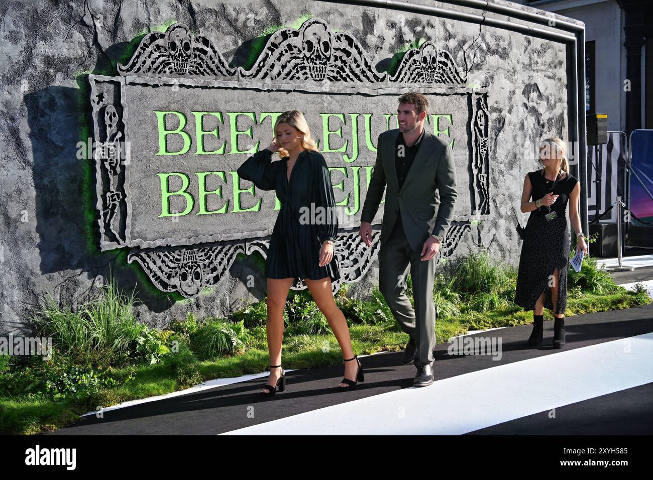 LONDON, UK. 29th Aug, 2024. Presenter Gabby Gonzalez, Tyler Bergantin ...