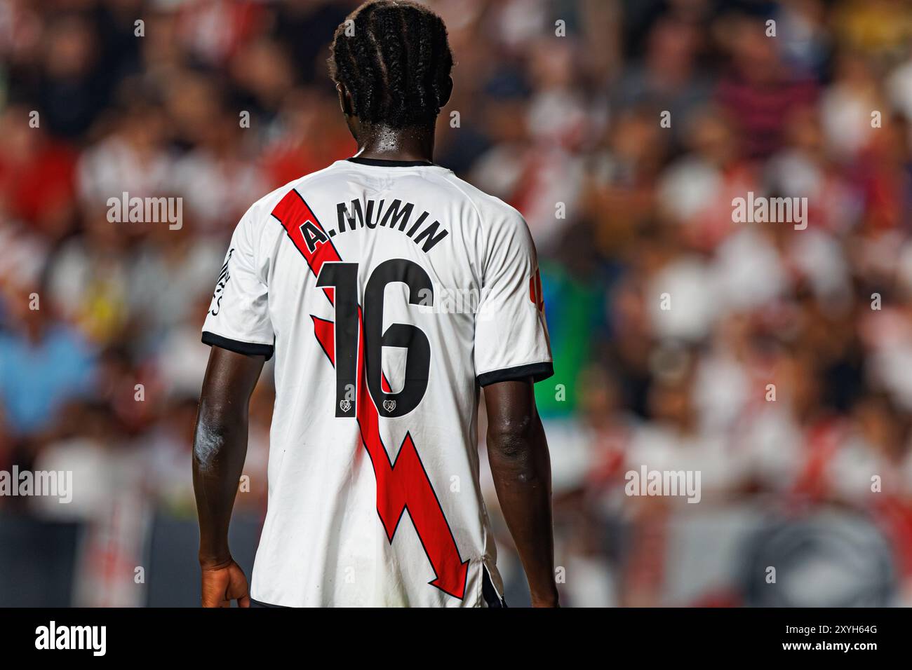 Abdul Mumin seen during LaLiga EA SPORTS game between teams of Rayo ...