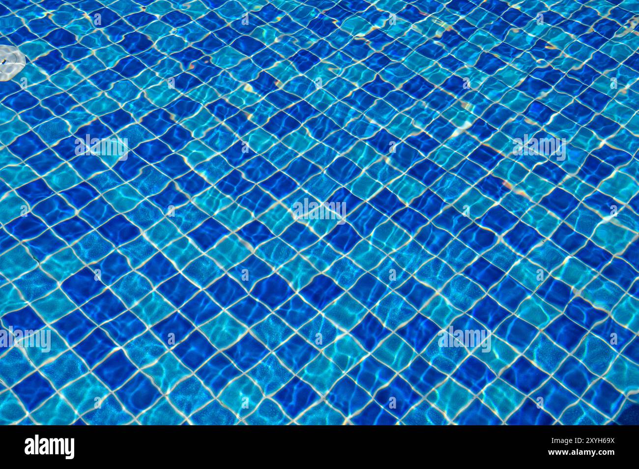 Swimming Pool Surface With Light Reflection and Water Ripple Patterns ...