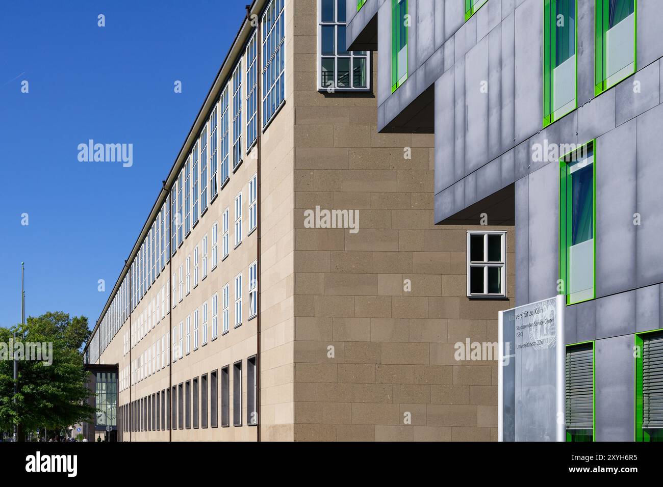 University of Cologne Main Building at Albertus-Magnus-Platz in Cologne ...