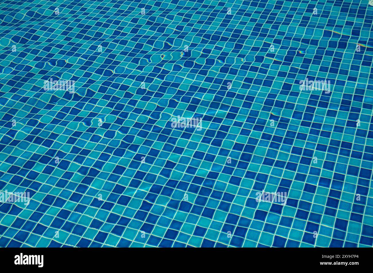 Swimming Pool Surface With Light Reflection and Water Ripple Patterns ...