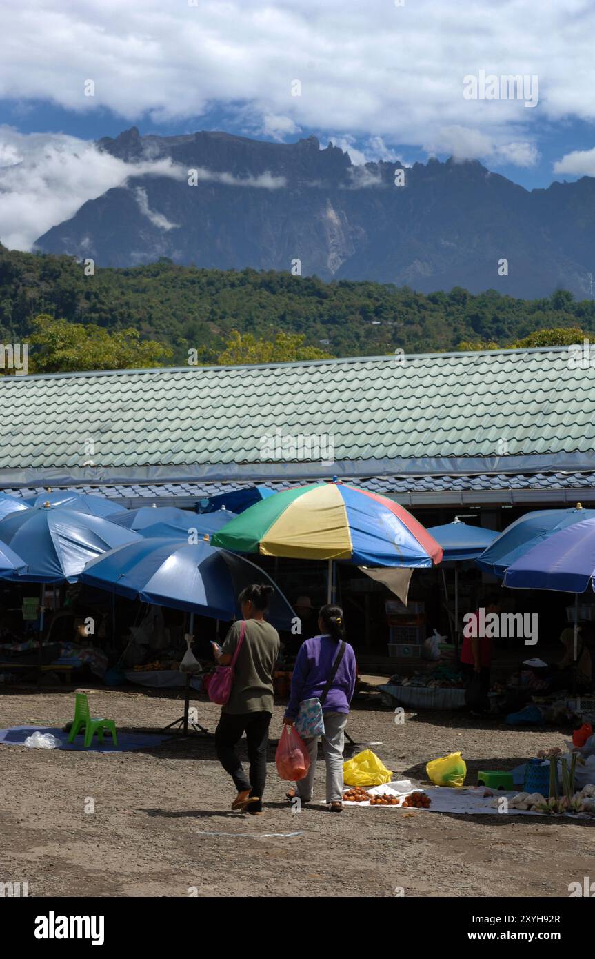 Local Market, Ranau, Sabah, Malaysia Stock Photo - Alamy