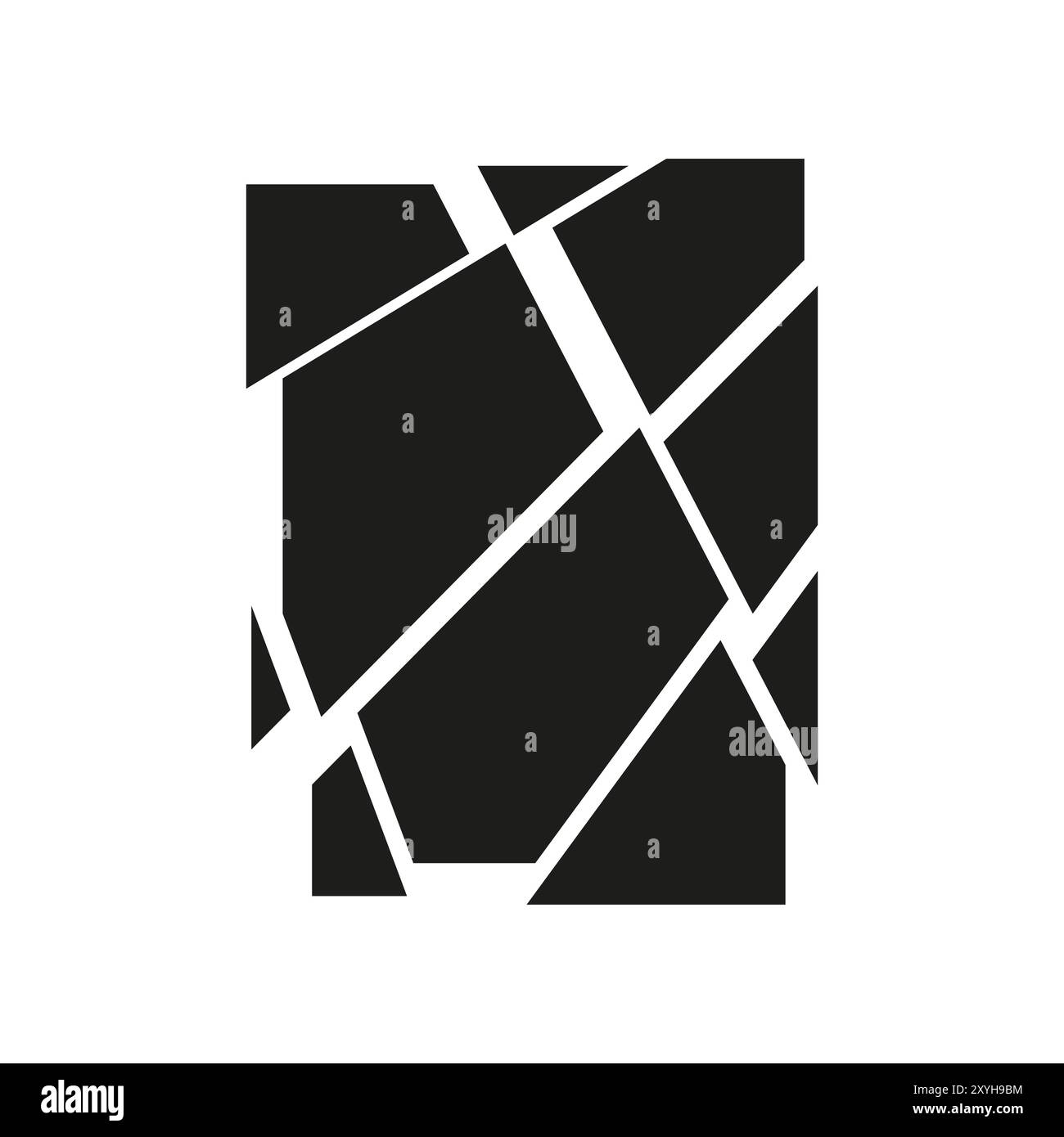 Fragmented structure Stock Vector Images - Alamy