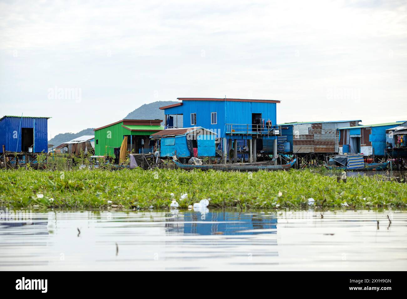 Tonle Sap floating village, Kampong Chhnang, Cambodia Stock Photo - Alamy