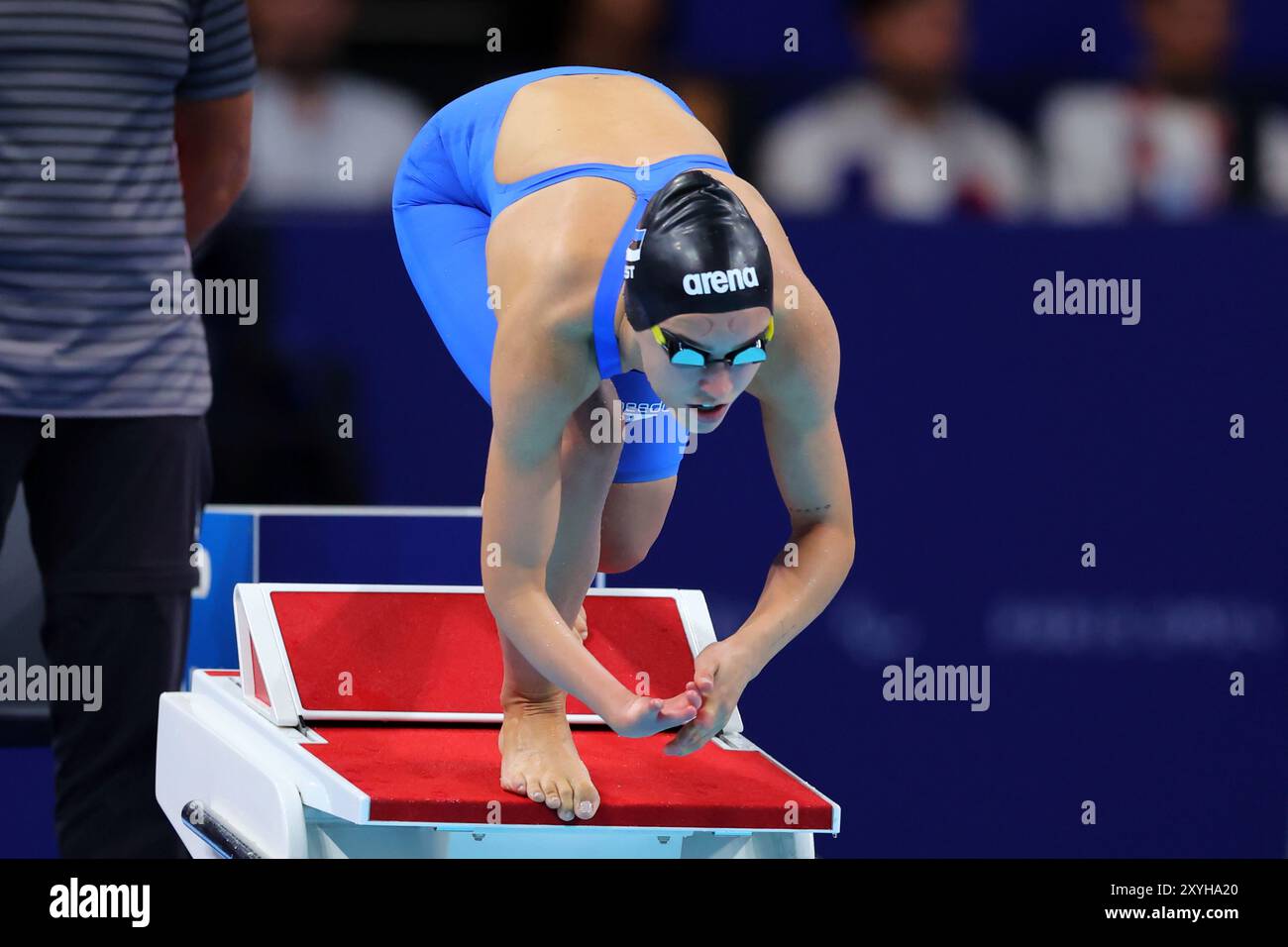 Nanterre, France. 29th Aug, 2024. Susannah Kaul (EST) Swimming : Womens ...