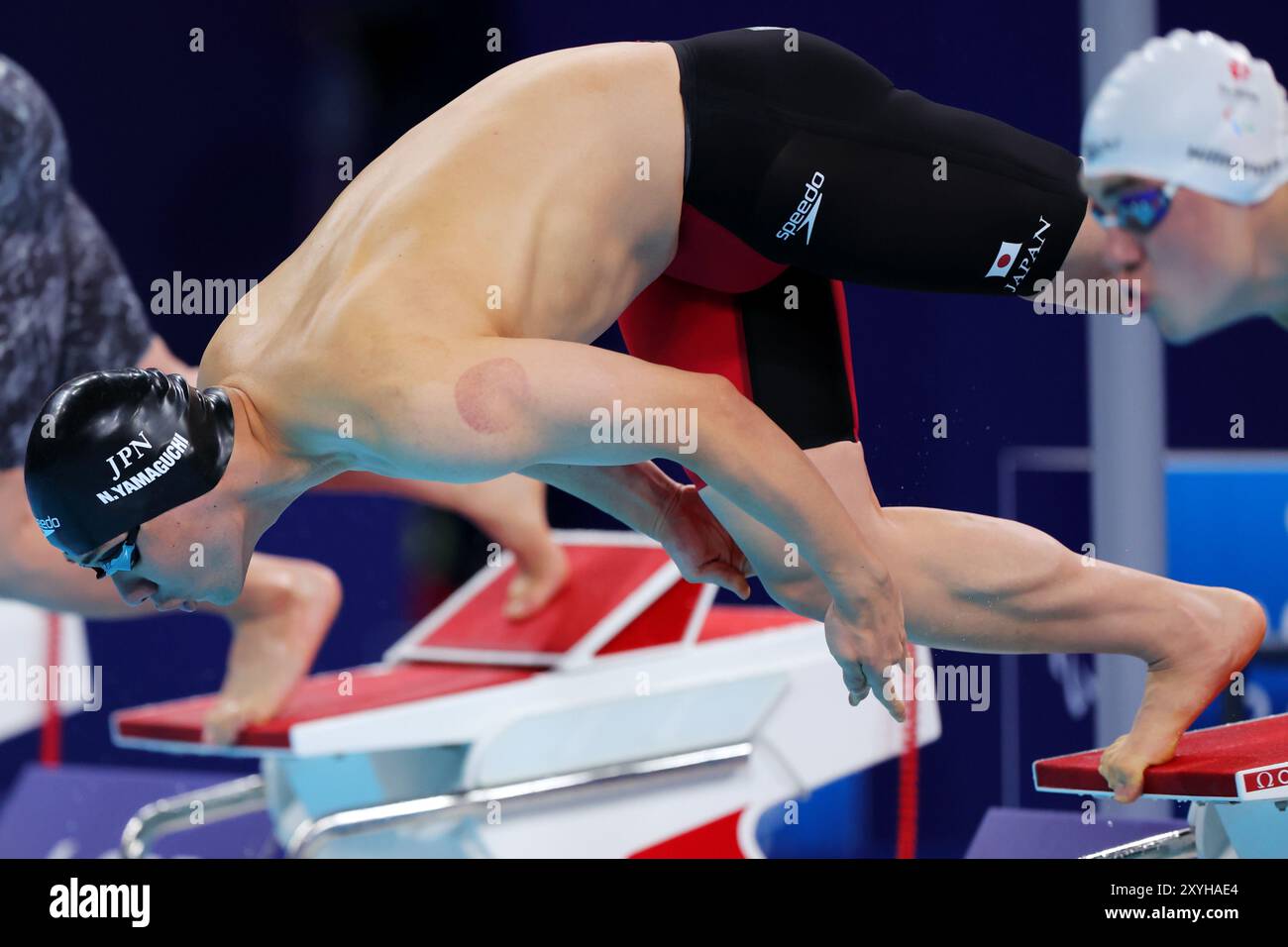 Nanterre, France. 29th Aug, 2024. Naohide Yamaguchi (JPN) Swimming ...