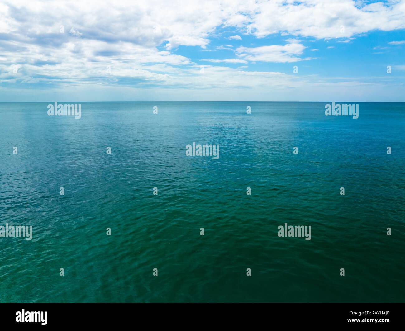 Sea surface aerial view,Bird eye view photo of blue waves and water ...