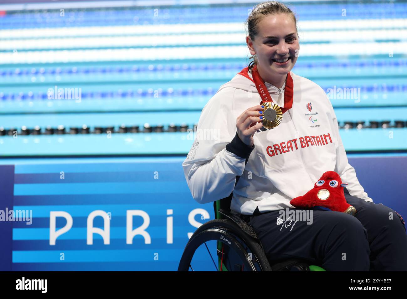 Paris, France. August 29th 2024. Tully Kearney of Team Great Britain ...