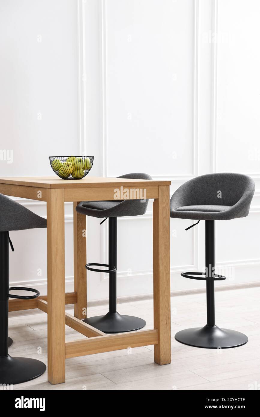 Stools white background hi-res stock photography and images - Alamy