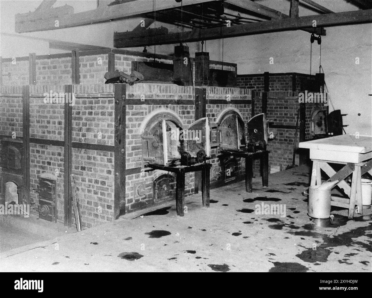 Crematoria in Dachau. Dachau was the first nazi concentration camp ...