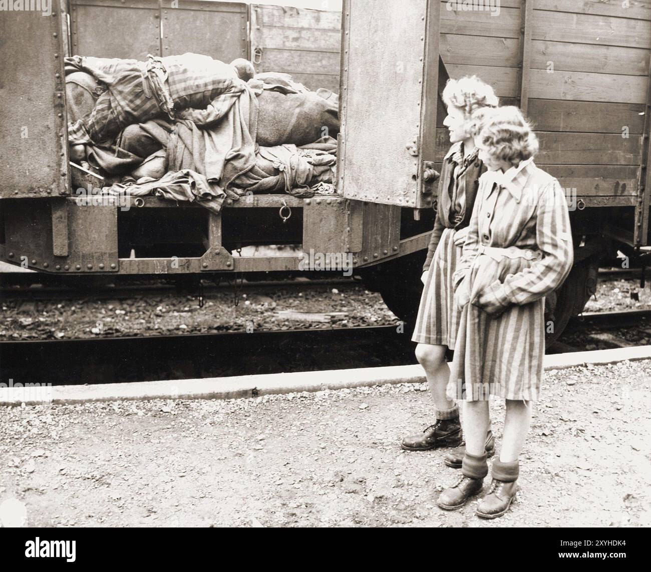Holocaust death camp bodies hi-res stock photography and images - Alamy